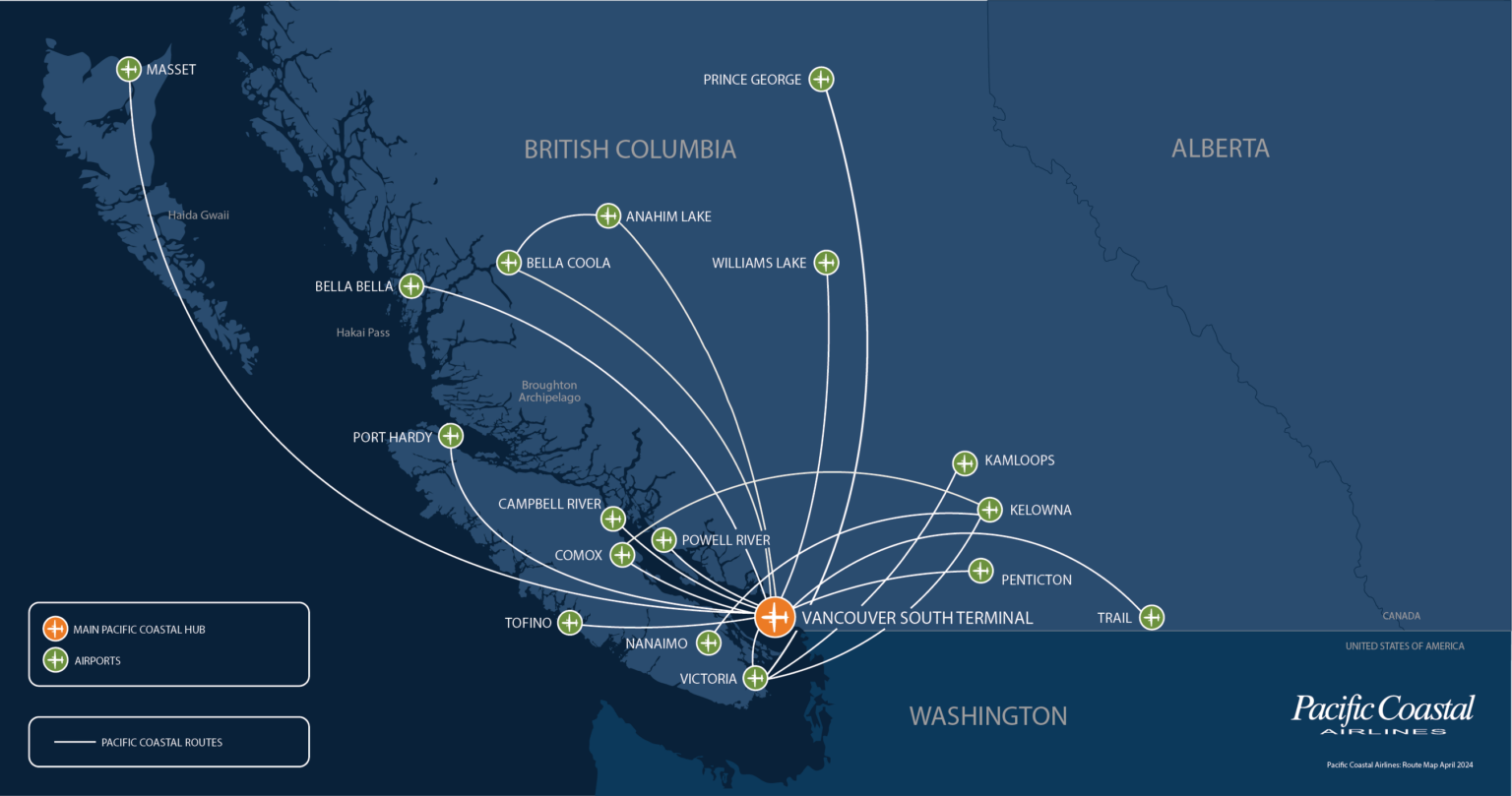 Home - Pacific Coastal Airlines - Official Website